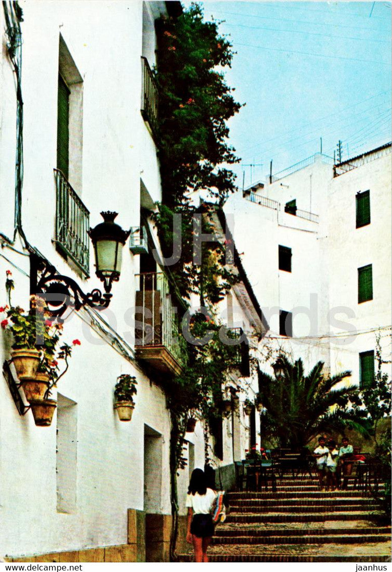 Benidorm - Calle tipica - Typical street - 71 - Spain - unused – JH ...