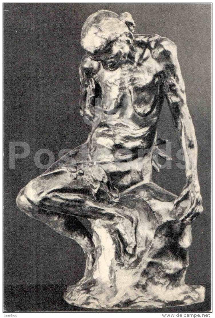 sculpture by Auguste Rodin - Old Woman , Beautiful Heaulmiere ,1885 ...