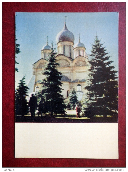 The Archangel Cathedral - Kremlin - Moscow - 1967 - Russia USSR - unus ...
